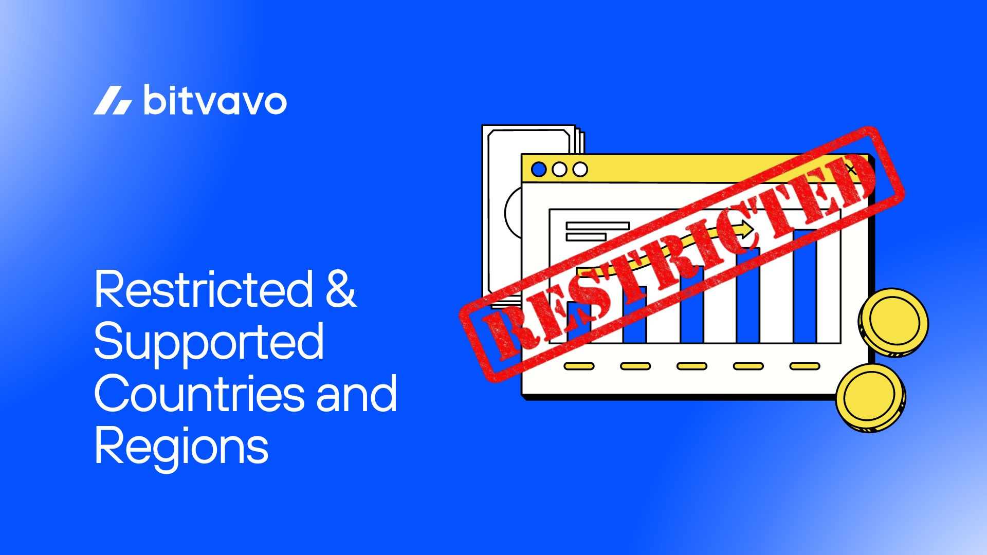 Bitvavo Restricted & Supported Countries and Regions