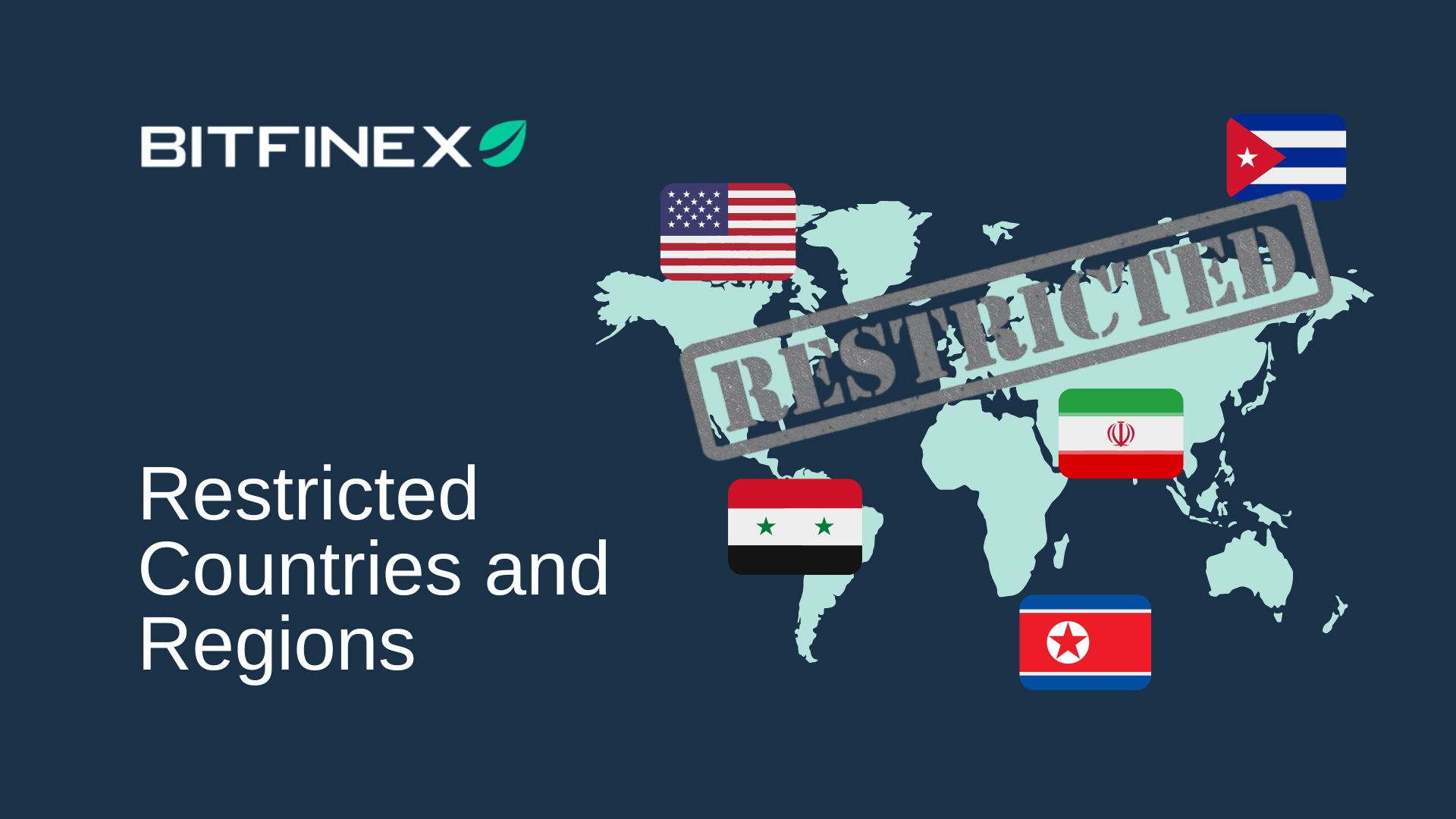 Bitfinex Restricted Countries and Regions