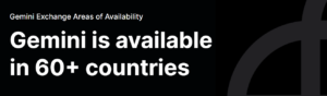 Gemini Restricted Countries and Regions