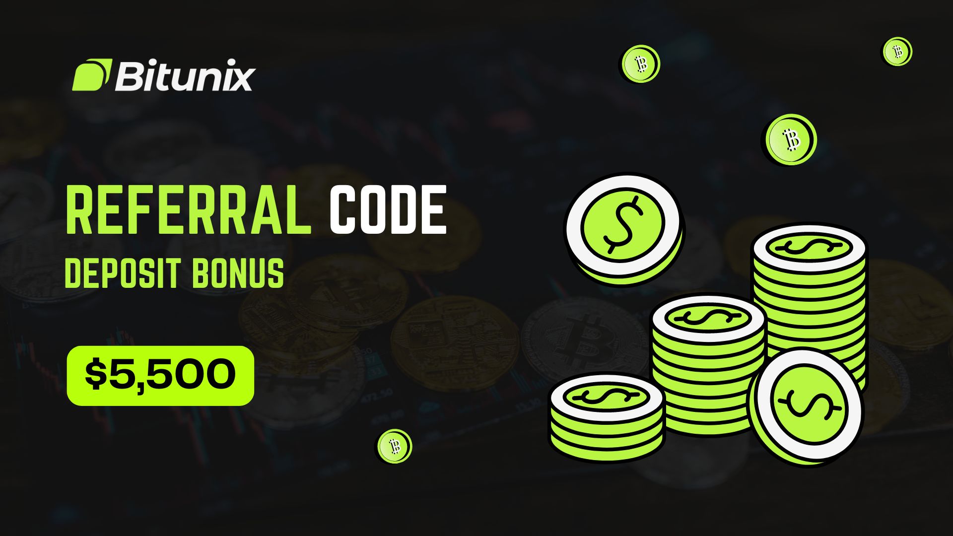 Bitunix Referral Code - $5,500 Deposit Bonus